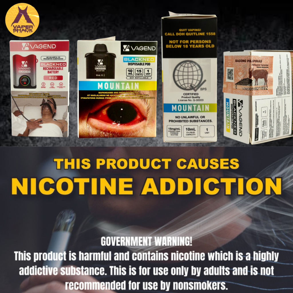 VAGEND BLACK NEO PREFILLED POD AND BATTERY | Shopee Philippines