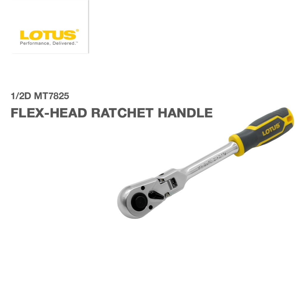 Lotus Flex-Head Ratchet Handle 1/2D MT7825 | Shopee Philippines