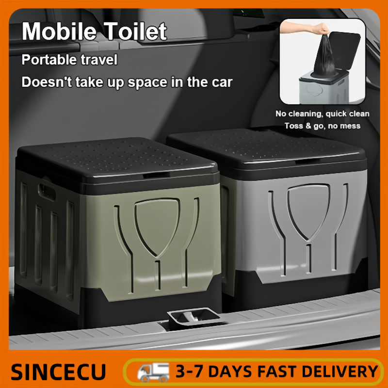 Adult portable toilet car outdoor emergency toilet portable deodorant ...