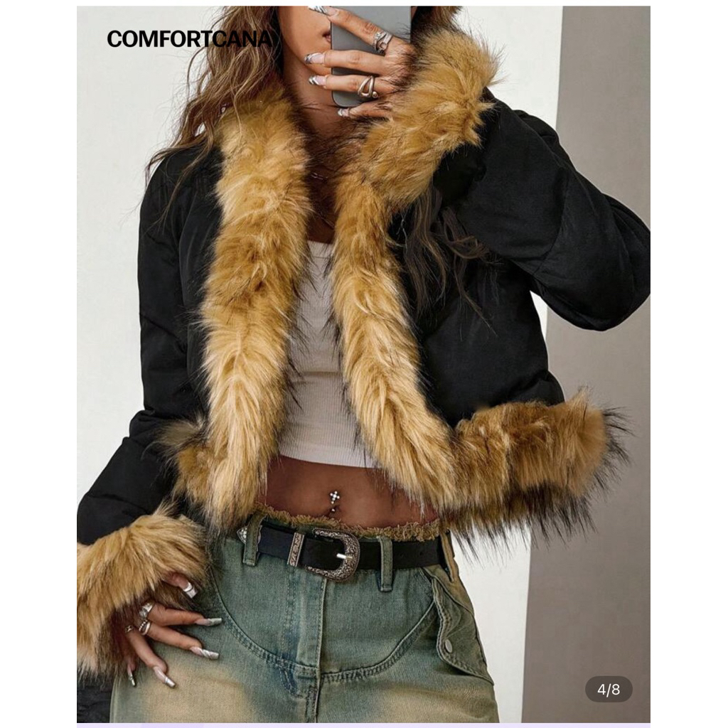 SHEIN SMALL PUFFER JACKET | Shopee Philippines