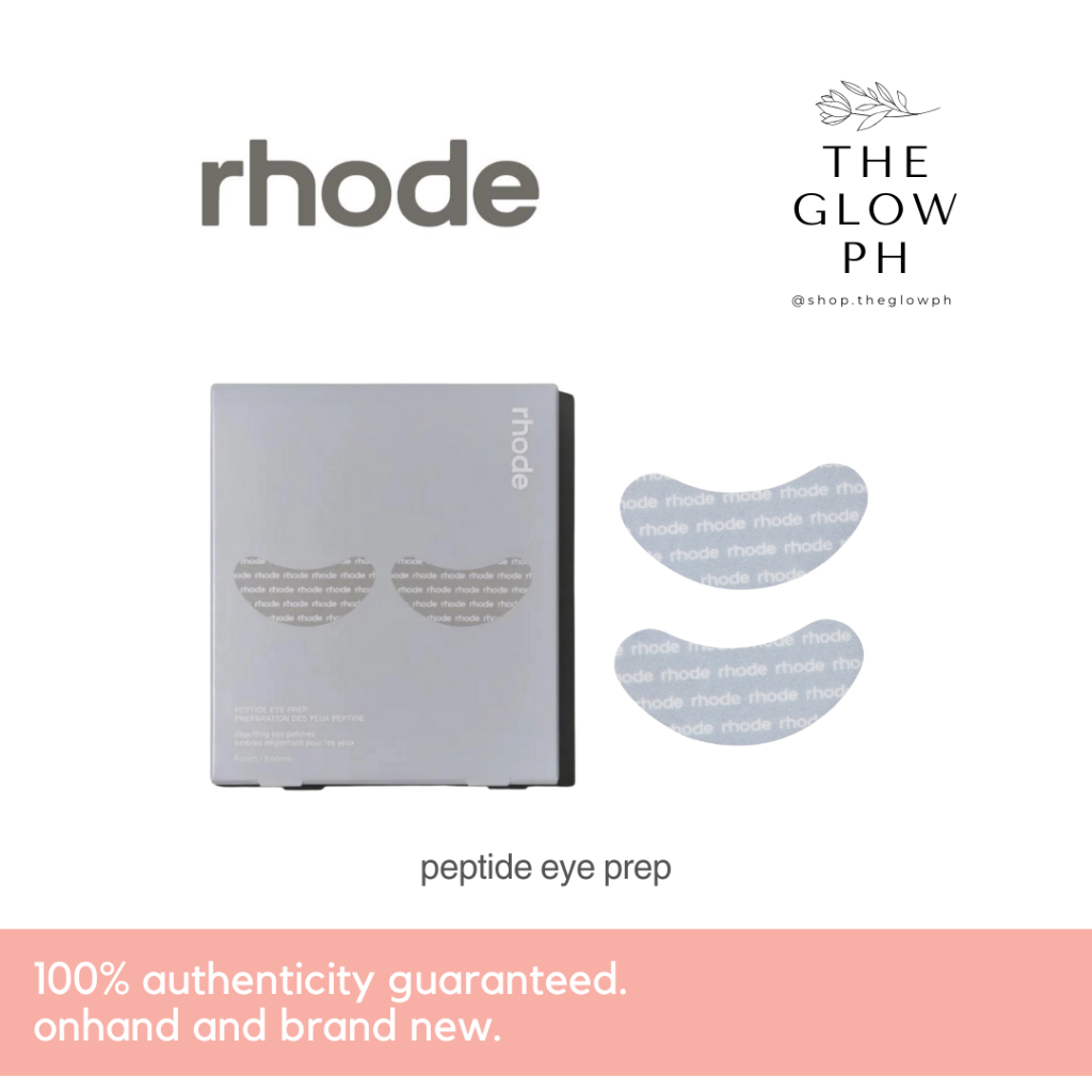 ON HAND RHODE by Hailey Bieber Peptide Eye Prep Depuffing Eye Patches ...