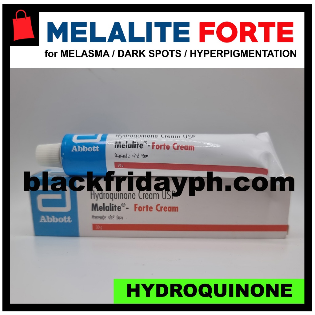 MELALITE FORTE Cream 30g - for Melasma, Dark Spots, Hyperpigmentation ...