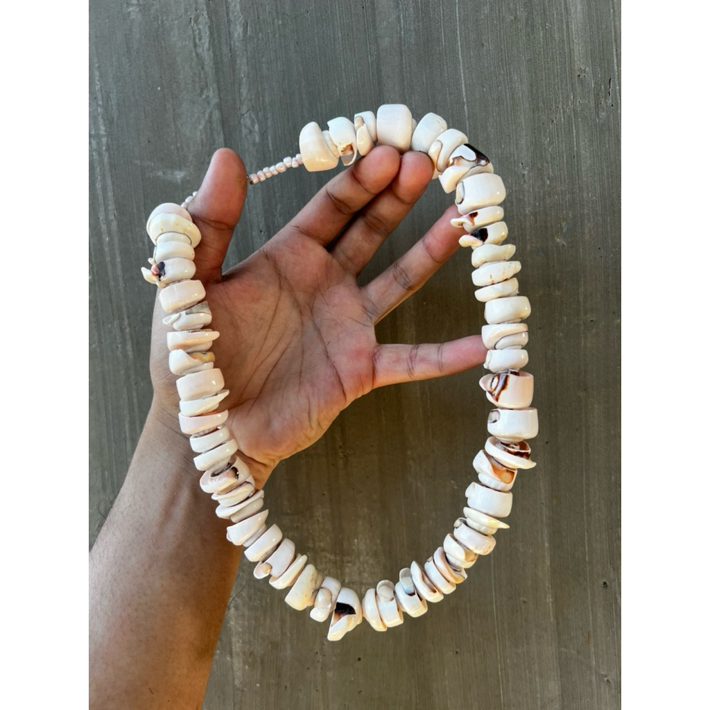 Necklace Puka Shell Big Size | Shopee Philippines