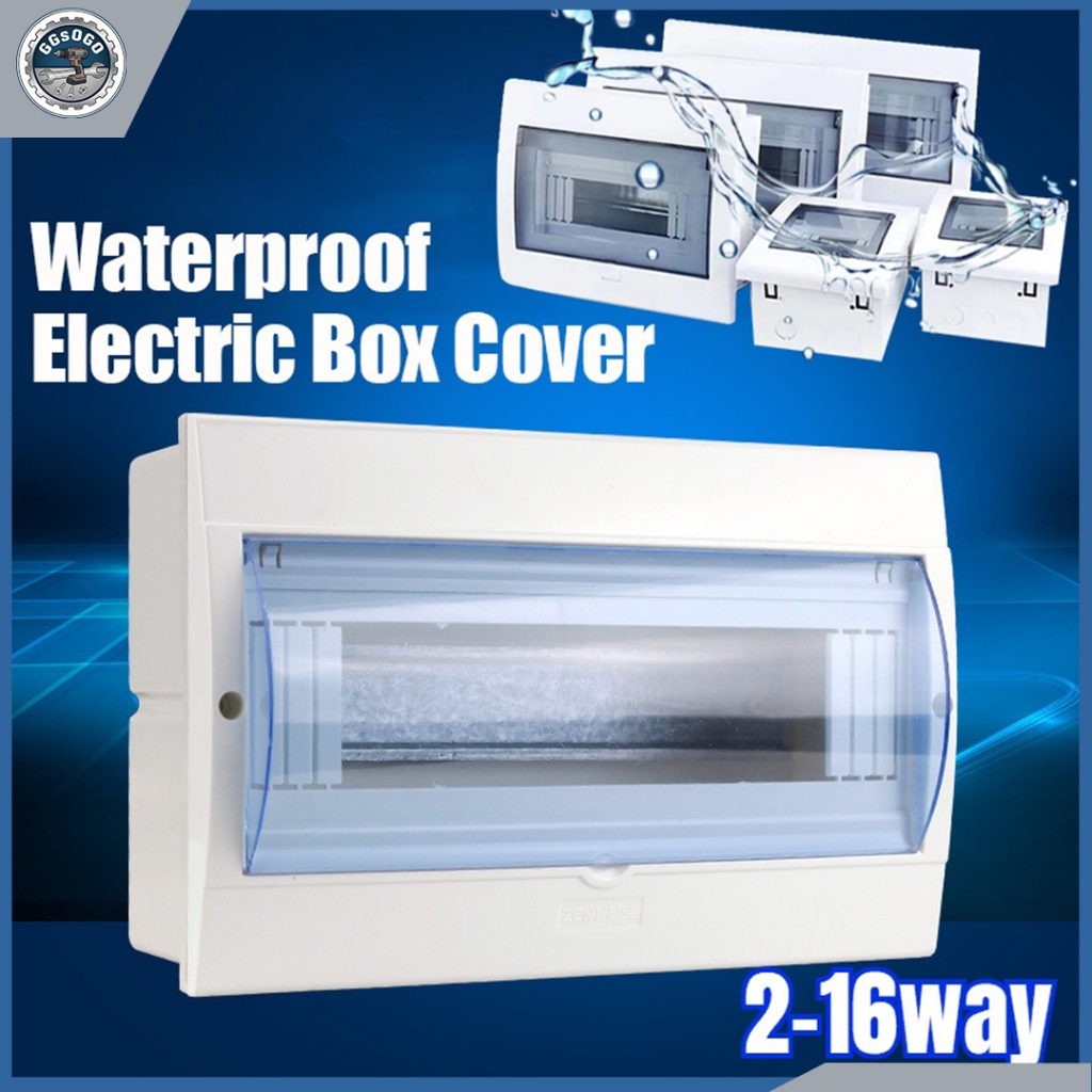 2-16 Ways Electric Box Cover Breaker Enclosure Distribution Box Strong ...