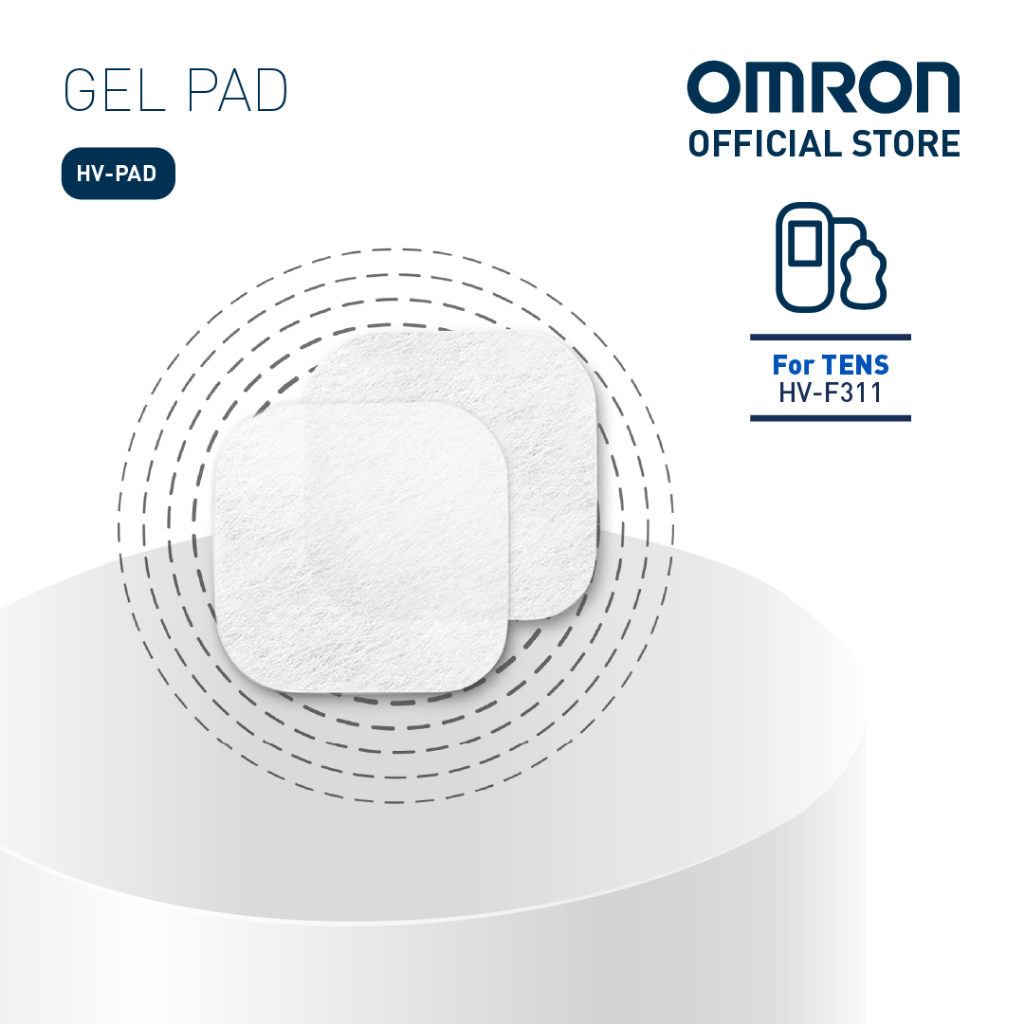 Omron HV-PAD-3AP GEL Pad for Heat TENS HV-F311 | Shopee Philippines