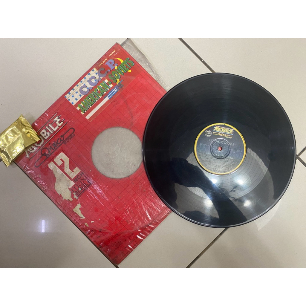 C.C.C.P. – American Soviets - Philippines Music Vinyl Plaka 12” Disco ...