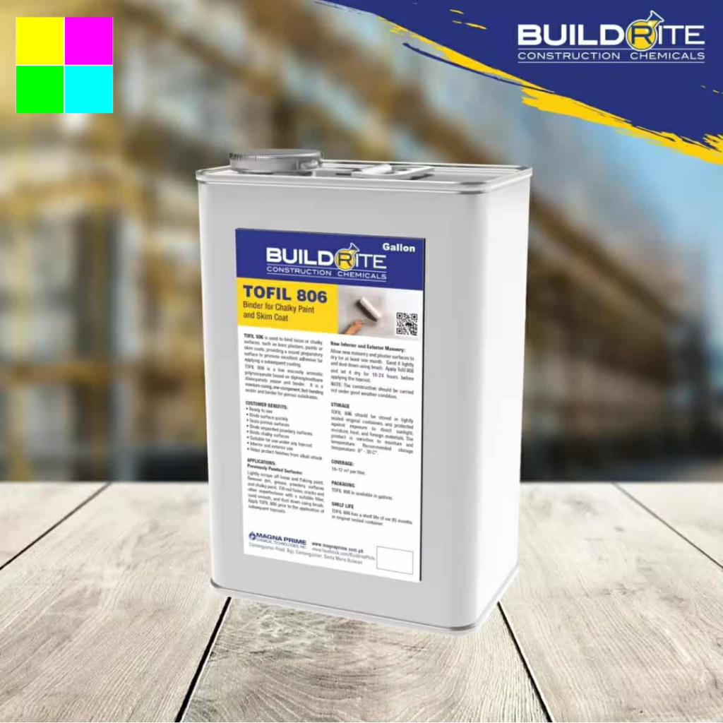 Buildrite Tofil 806 (3.785L) Binder for Chalky Paint & Skimcoat (Actual ...