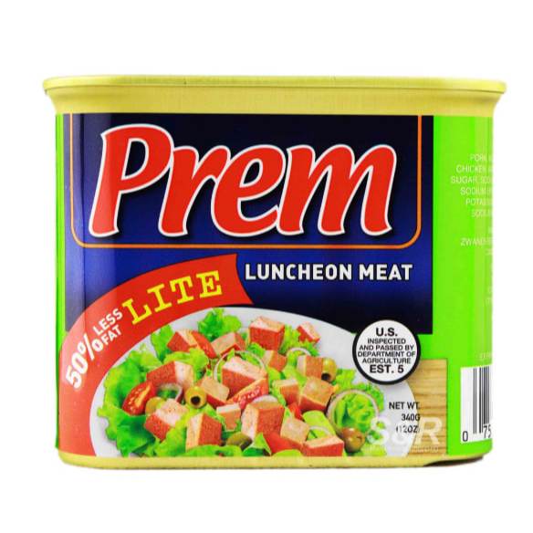 Prem Lite Luncheon Meat 340g | Shopee Philippines