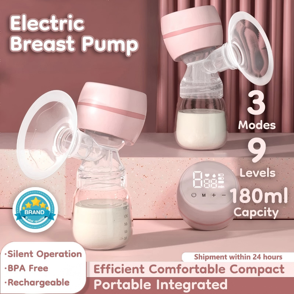 Preferred Electric Breast Pump Breastfeeding 5oz Wireless 180mL 22mm ...