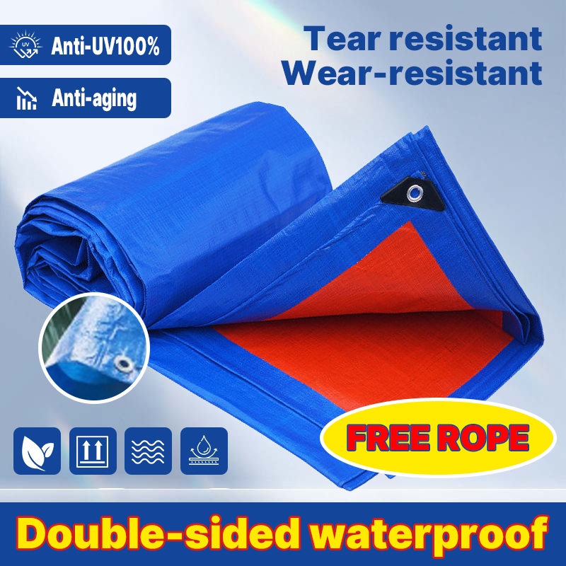 Makapal Blue Orange Waterproof Sack Trapal Heavy Duty All Weather ...