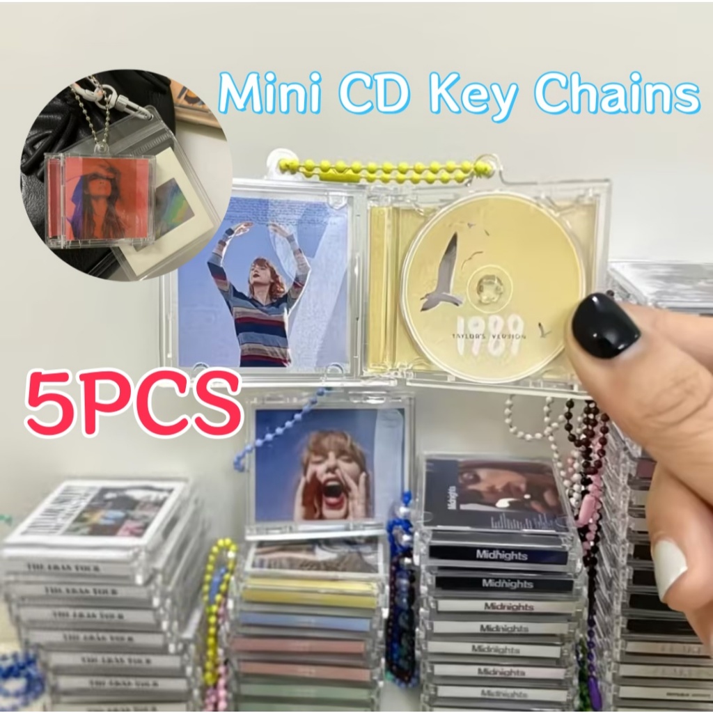 Fashion CD Player Shaped Pendant Key Chains New Peripheral ...
