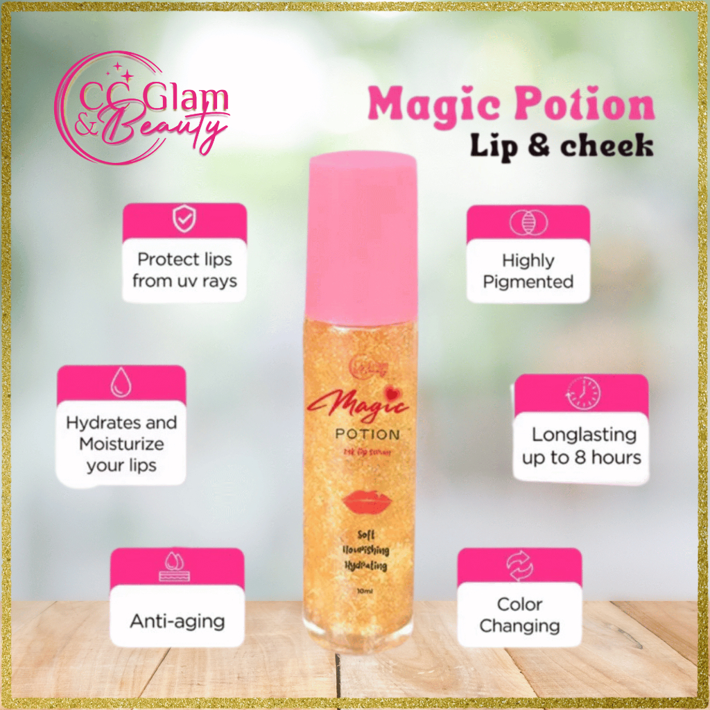 Magic Potion Roll On 24K Lip Serum 10ml by Cris Cosmetics – Magic Lip ...
