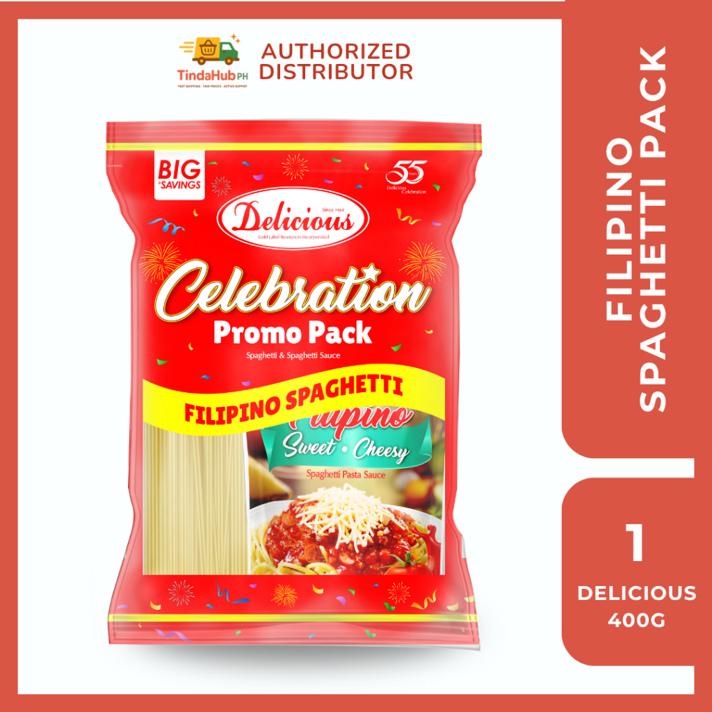 [NEW ITEM] Delicious Sweet & Cheesy Filipino Style Spaghetti Pack (400g ...