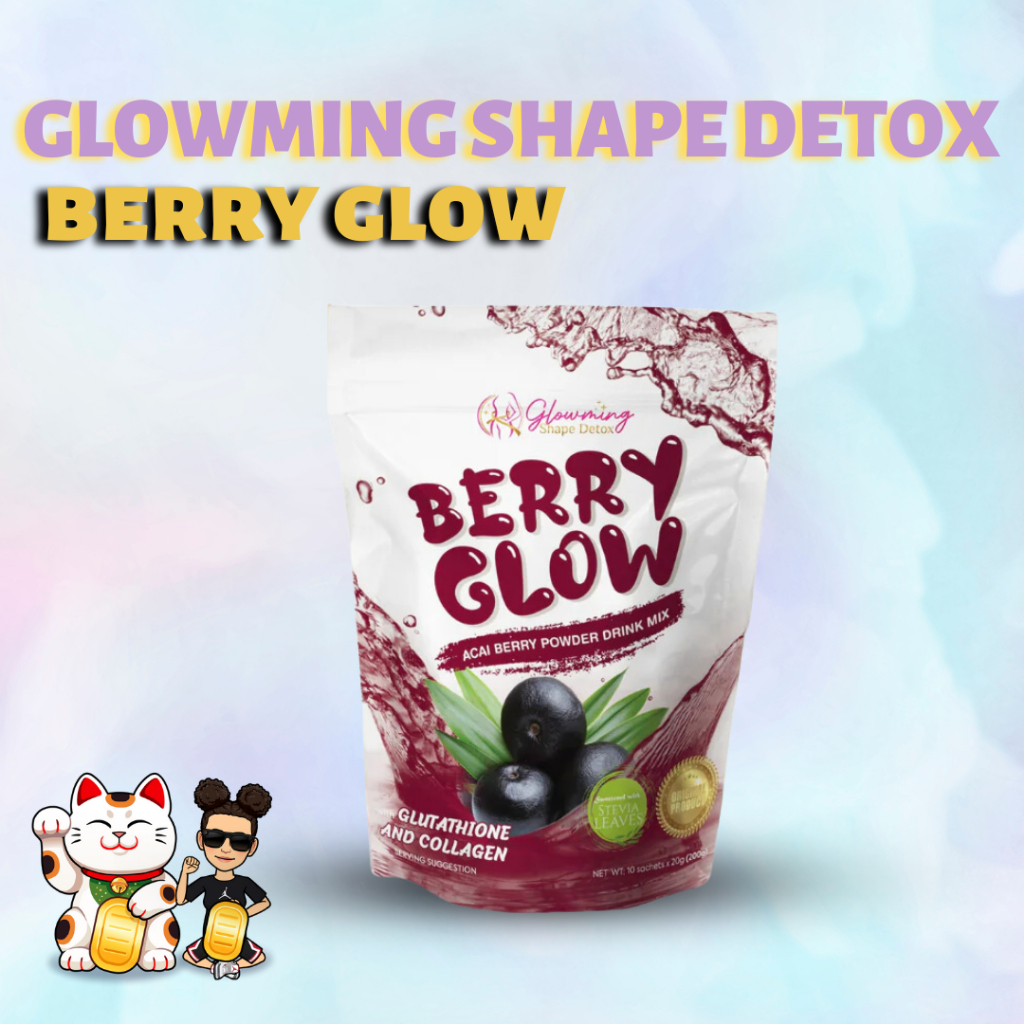 Cris Cosmetics Glowming Shape Detox Premium Berry Glow Slimming Drink ...