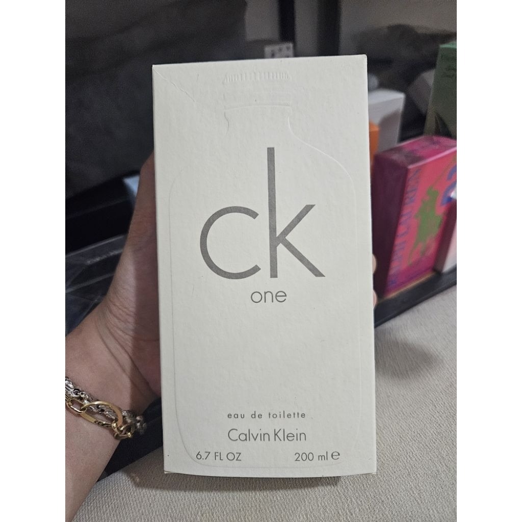 Orig CK one for men 200ml | Shopee Philippines