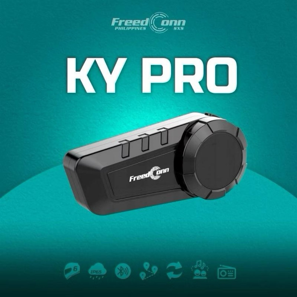 FREEDCONN KY PRO BLUETOOTH INTERCOM 0.5 MOTORCYCLE HELMET | Shopee ...
