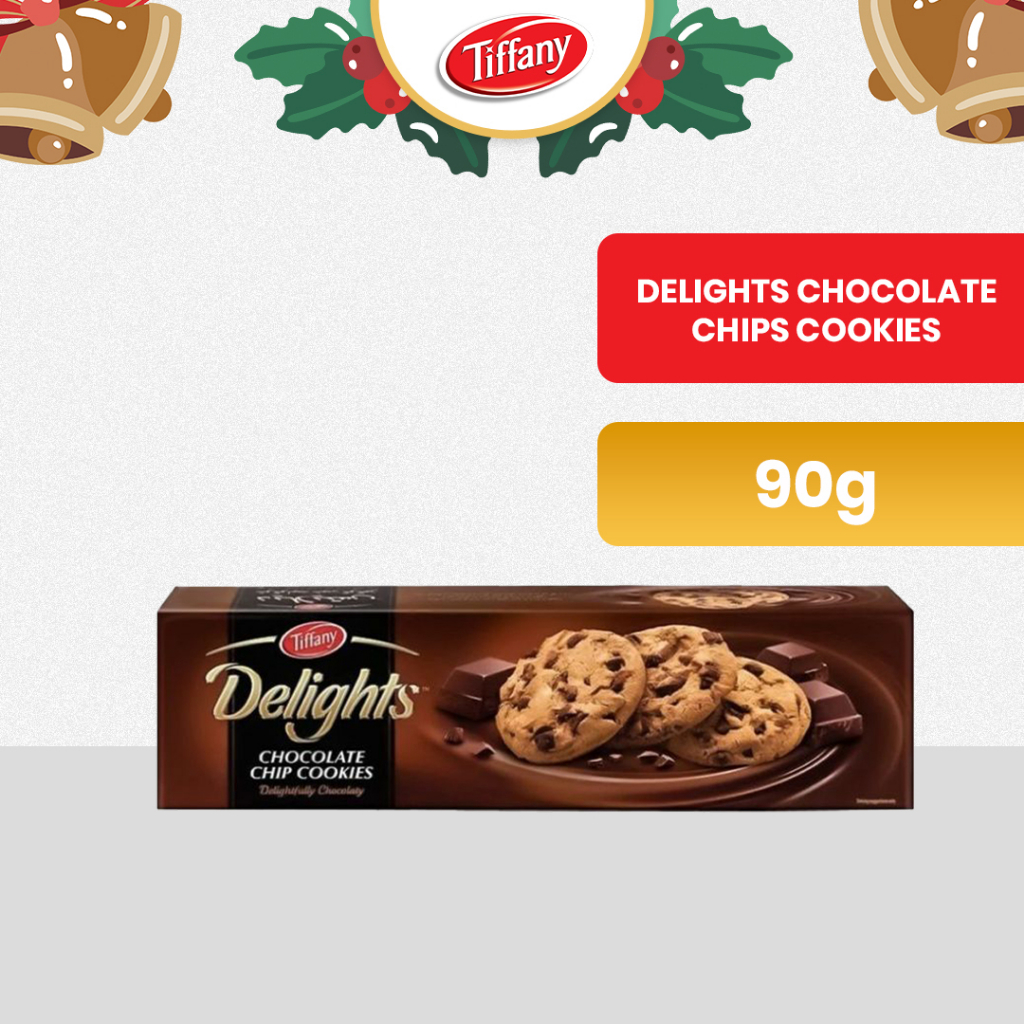 TIFFANY Delights Chocolate Chips Cookies 90g | Shopee Philippines
