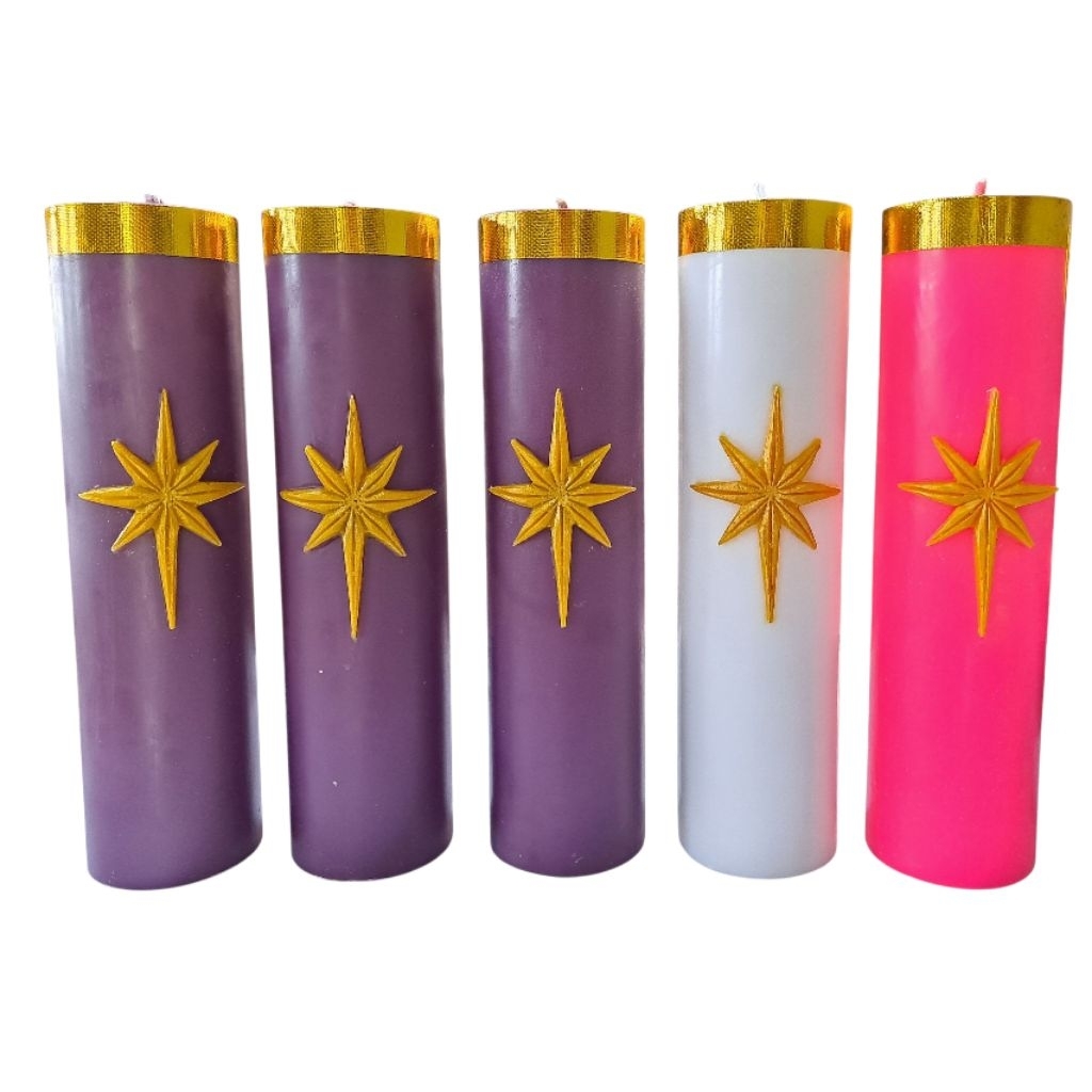 Lumenare Advent Candles Sets (designs/plain) | Shopee Philippines