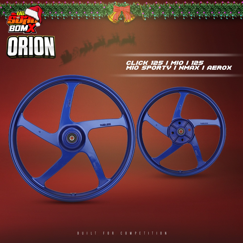 Bom Rangsit BomX Orion Hard Alloy Mags Sniper 150/155/Aerox V1/V2/Click ...