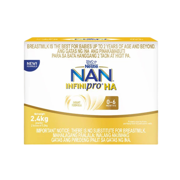 NAN INFINIPRO HA ONE for 0 to 6 months 2.4kg | Shopee Philippines