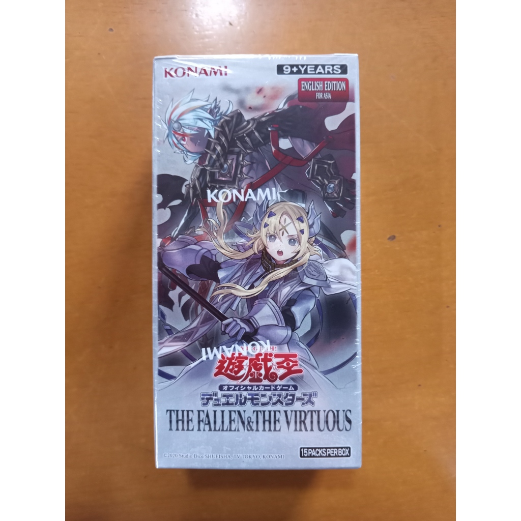 YGO OCG The Fallen & The Virtuous (set) TFTV-AE Box Sealed Asian ...