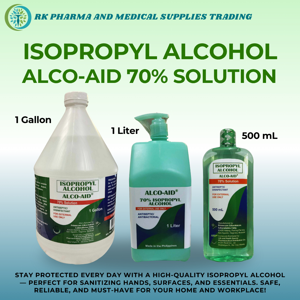 Shop isopropyl alcohol 1 gallon for Sale on Shopee Philippines