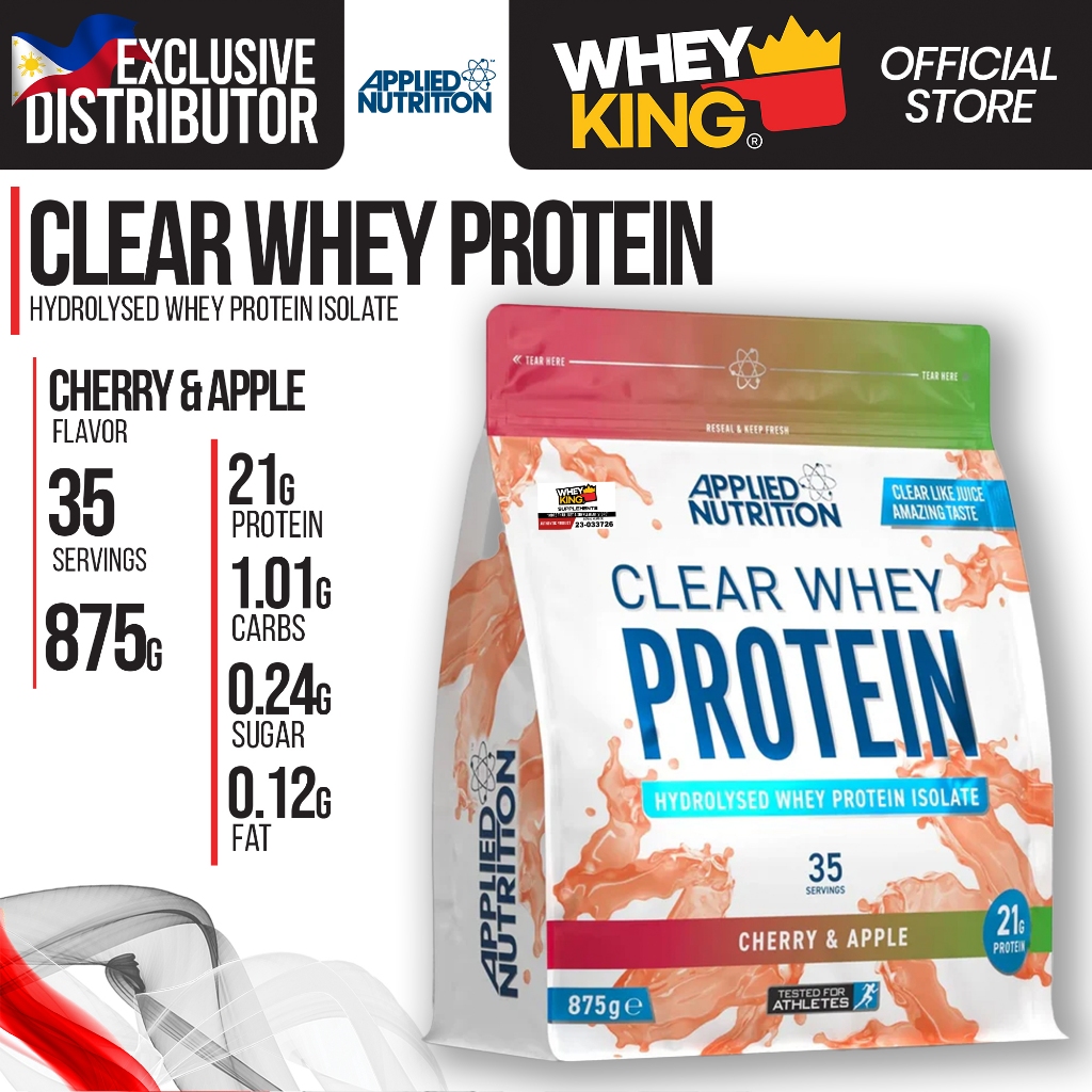 Applied nutrition Clear Whey Protein 875g (Hydrolysed whey protein ...