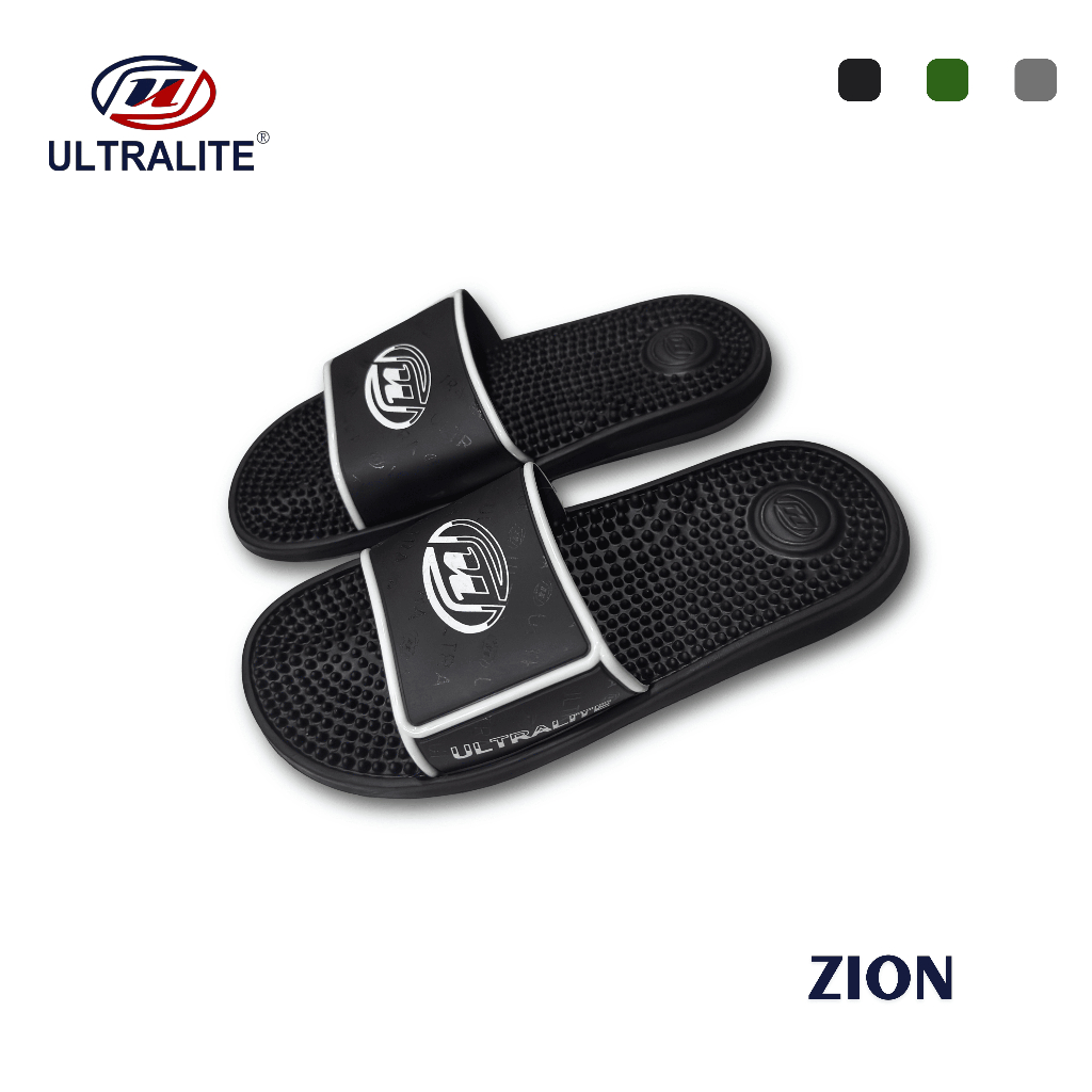 Ultralite Zion Fashion Indoor Outdoor Slip On Massage Slippers For Men ...