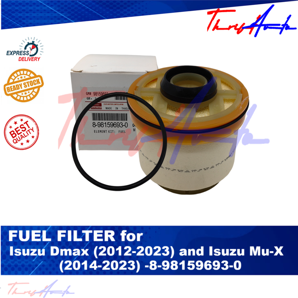 Fuel Filter for Isuzu Dmax (2012 - 2023) and Isuzu Mu-X (2014 - 2023 ...