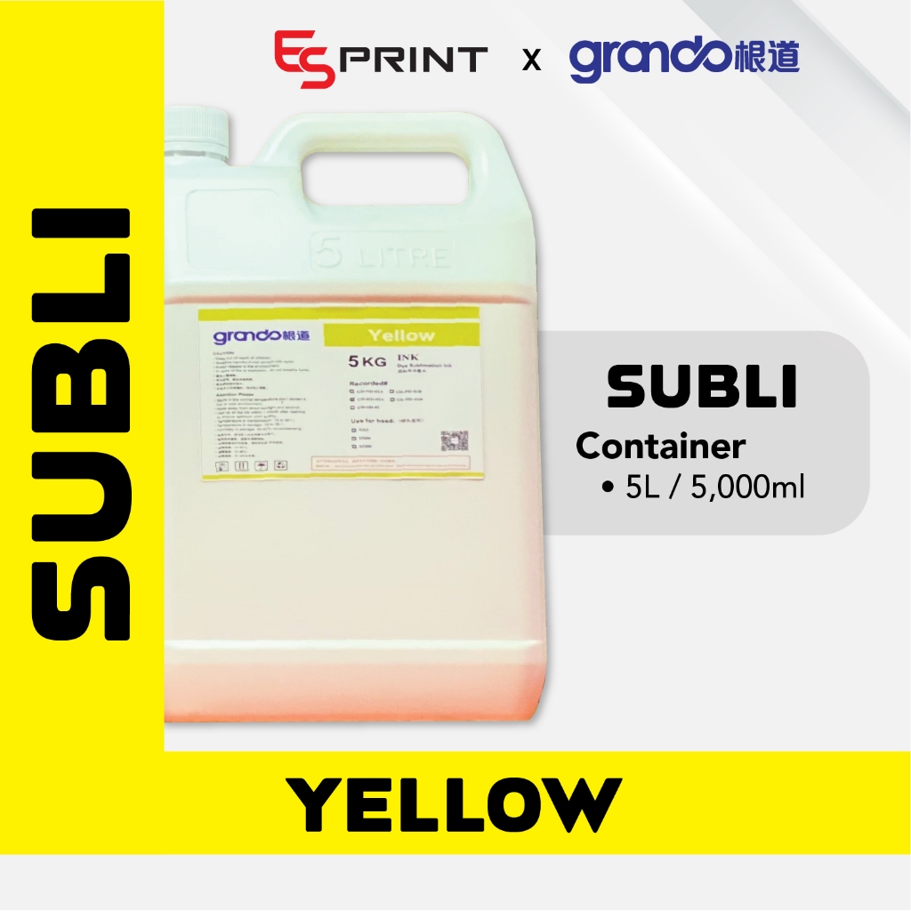 Grando Dye-Sublimation Ink High-concentration, water-based dye ...