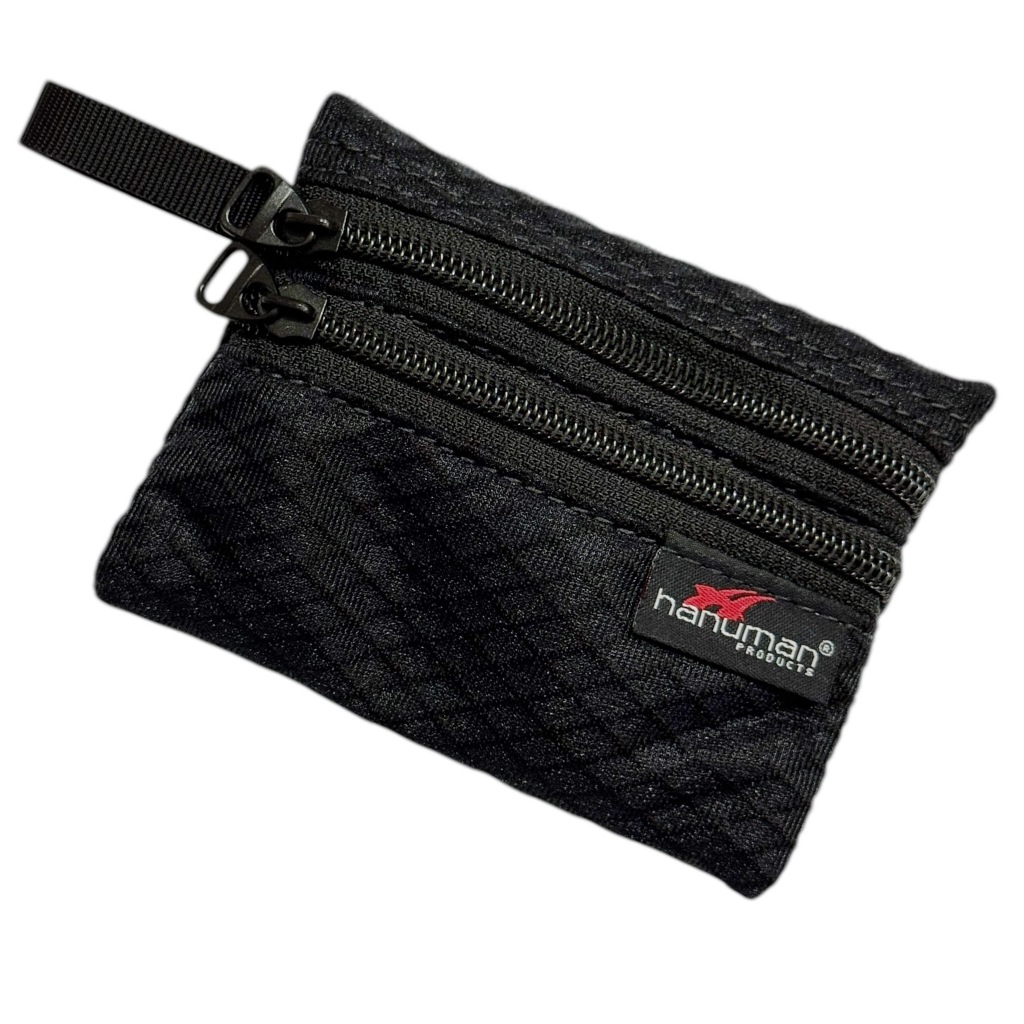 Hanuman Coin Purse Coin Wallet 2 Zippers - Black | Shopee Philippines