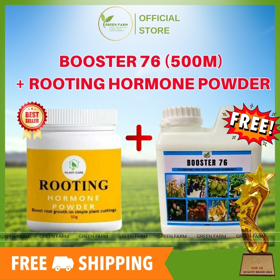Boost Plant Growth with Booster 76 & Rooting Hormone for Stronger Roots ...