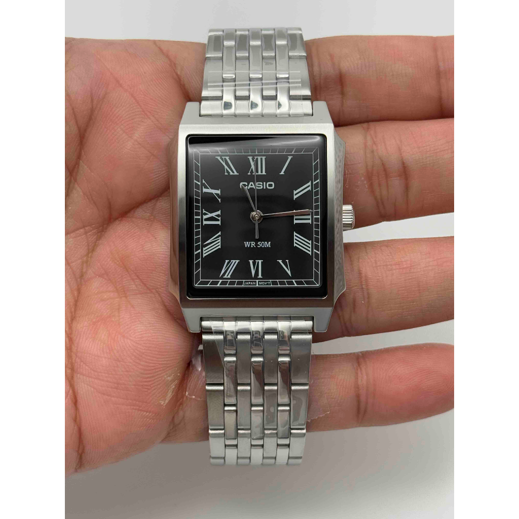 MTP-B190D-1B2 Analog Black Dial Men's Watch | Shopee Philippines