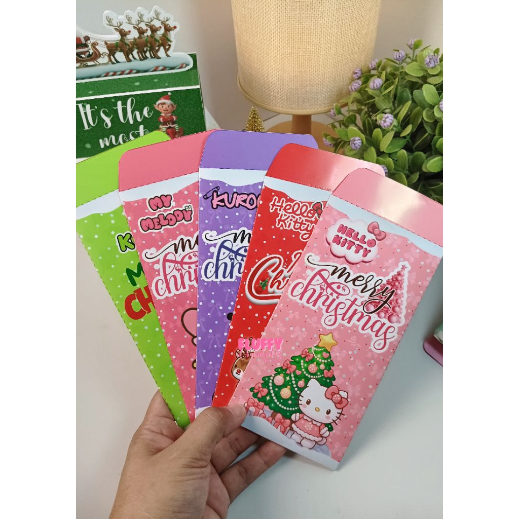 SANRIO-INSPIRED CHRISTMAS ANGPAO/AMPAO - 10 PCS | Shopee Philippines