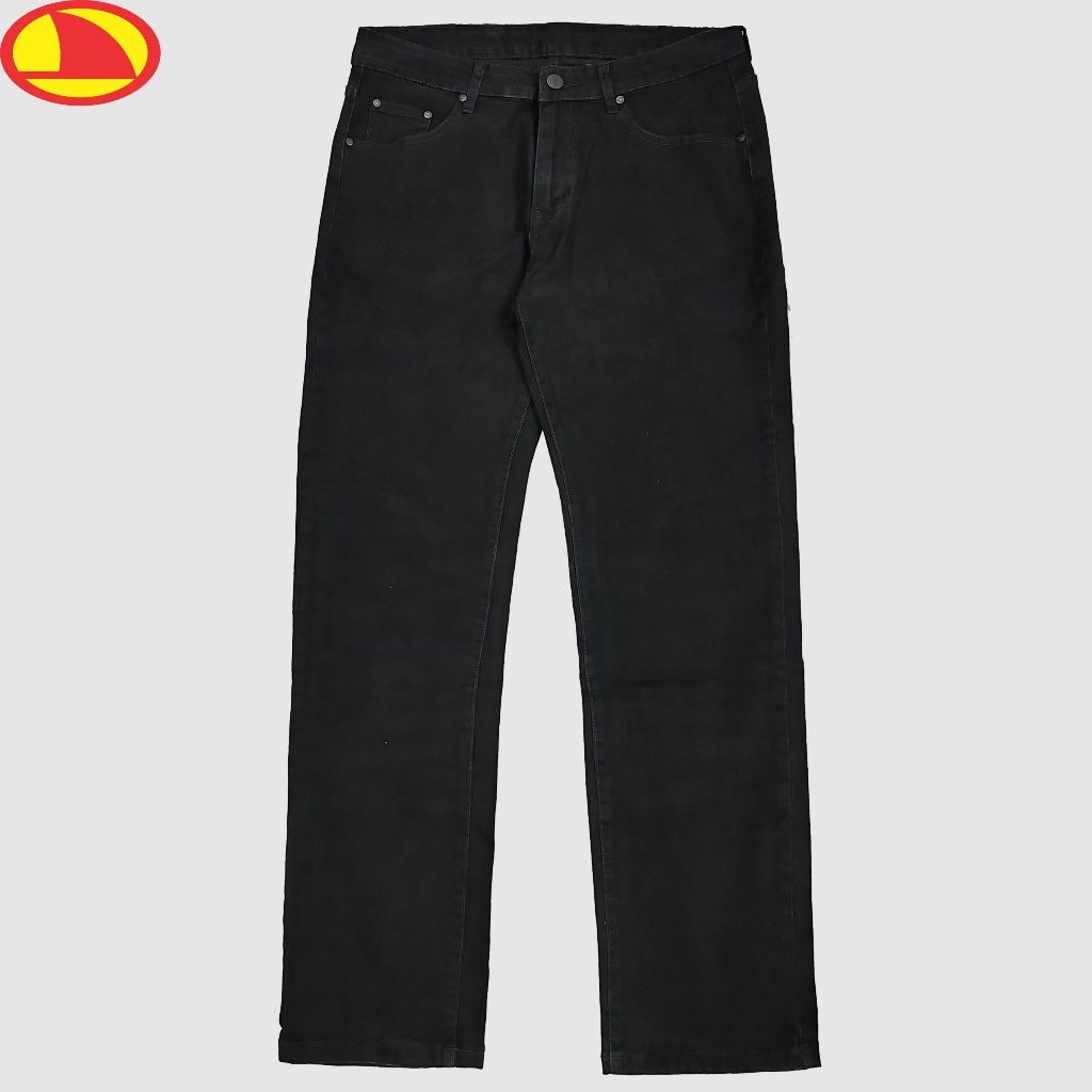 Hammerhead Jeans and Shirt - Mens Black Denim Straight Cut Semi Stretch ...