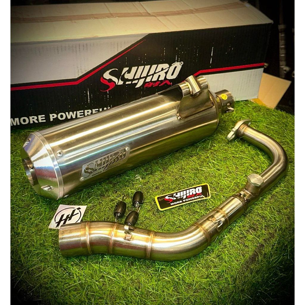 SHIJIRO CITY RUNNER STAINLESS FOR HONDA CLICK | Shopee Philippines