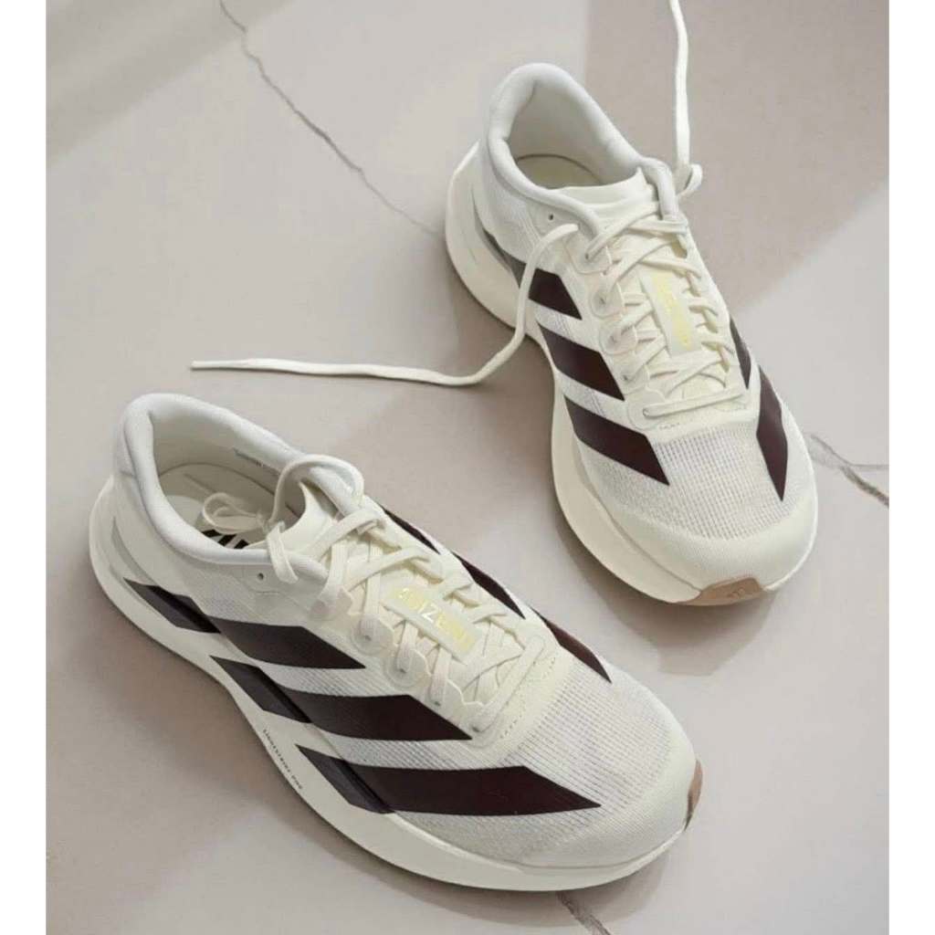 Authentic Adidas Adizero Evo SL White Shadow Brow | Shopee Philippines