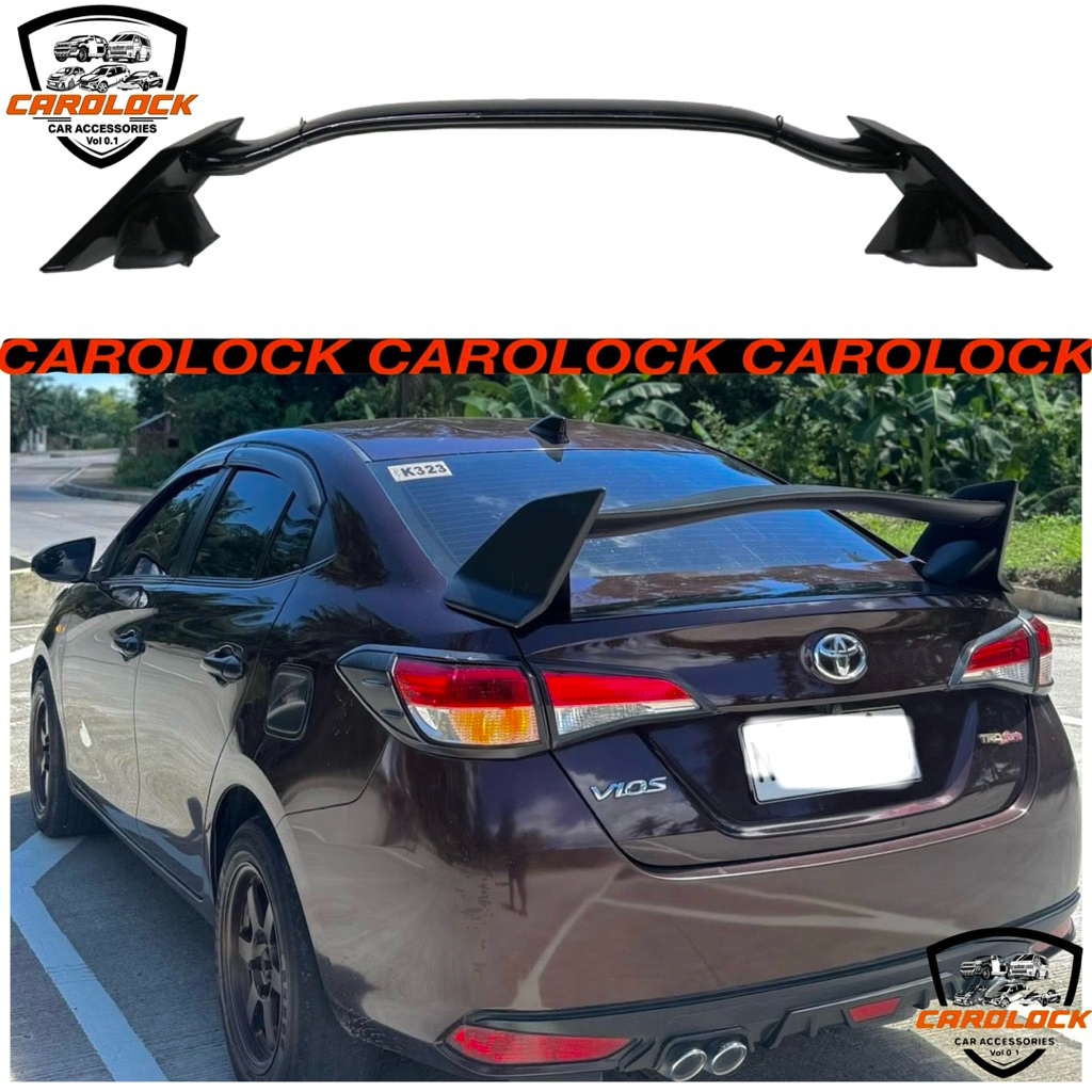 Toyota Vios Spoiler Type R Design All Year Model | Shopee Philippines