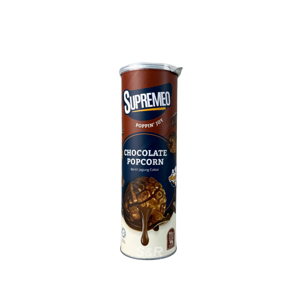 Supremeo Chocolate Popcorn 80g | Shopee Philippines