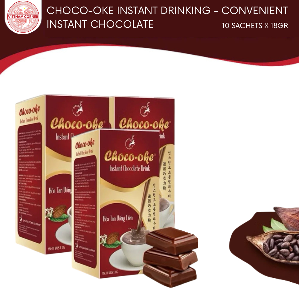 Instant Chocolate Drink CHOCO-OKE, Special Delicious Instant Hot ...