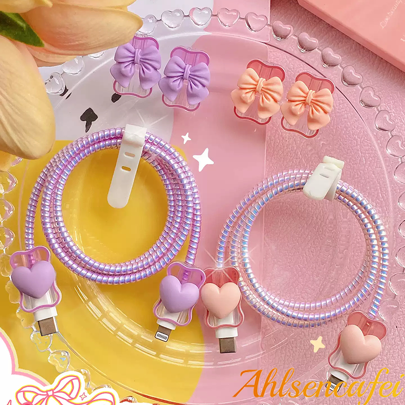 【AHL】Charging Cable Protector Organiser for Apple 18 20w Wave Border ...