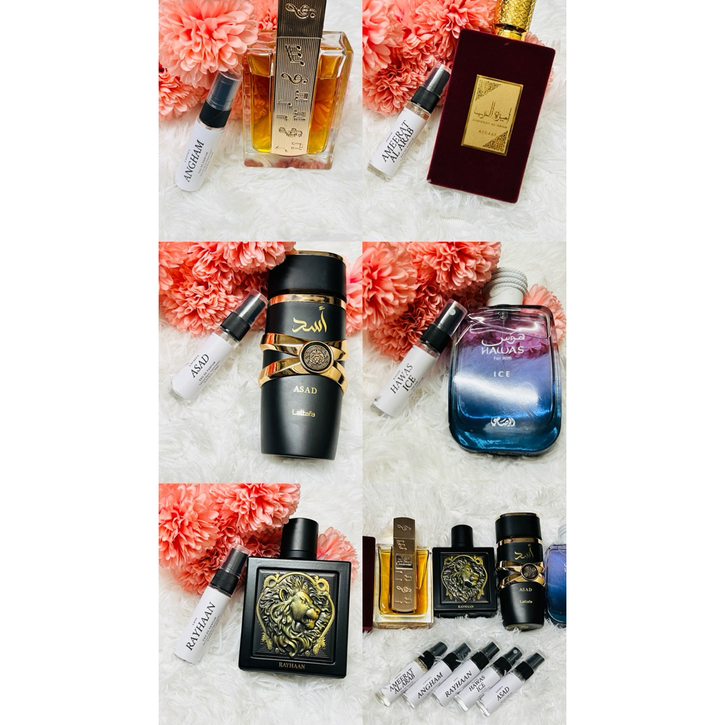 Middle Eastern Perfume HAWAS ICE/RAYHAAN LION/ANGHAM for Men and Women ...
