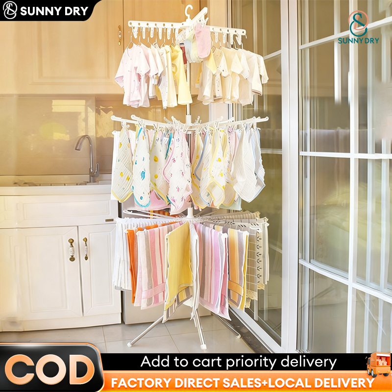 Baby Foldable Drying Rack Children Clothes Rack Sampayan Clothes Drying ...