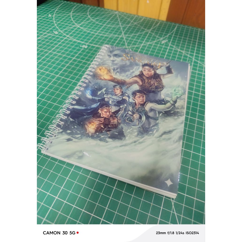Encantadia Notebook 50 Leaves 75 gsm Quality Paper with Vibrant Fantasy ...
