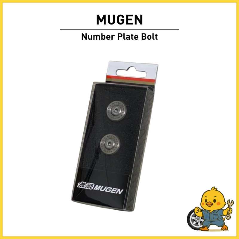 MUGEN Number Plate Bolt 75700-XG8-K0S0 | Shopee Philippines