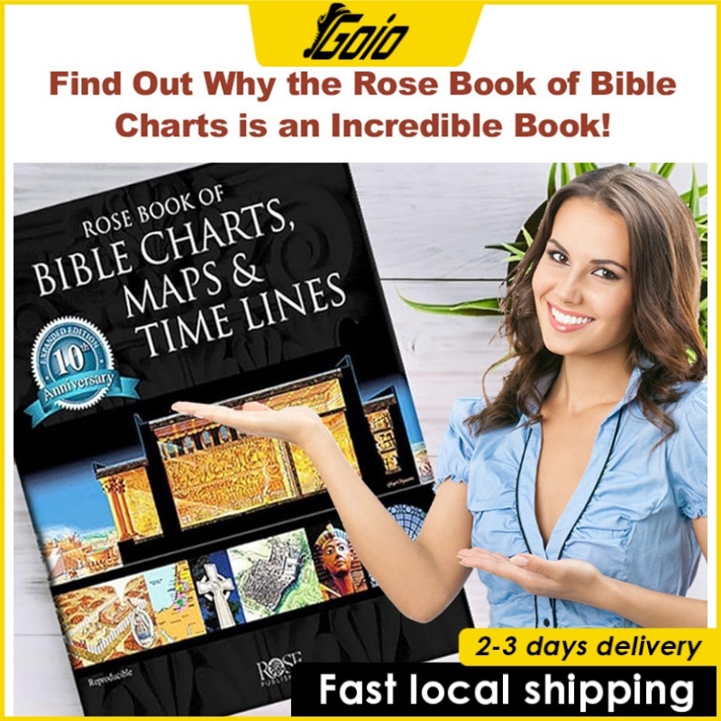Bible Charts Maps Timelines Visual Guide Book Biblical History Study ...