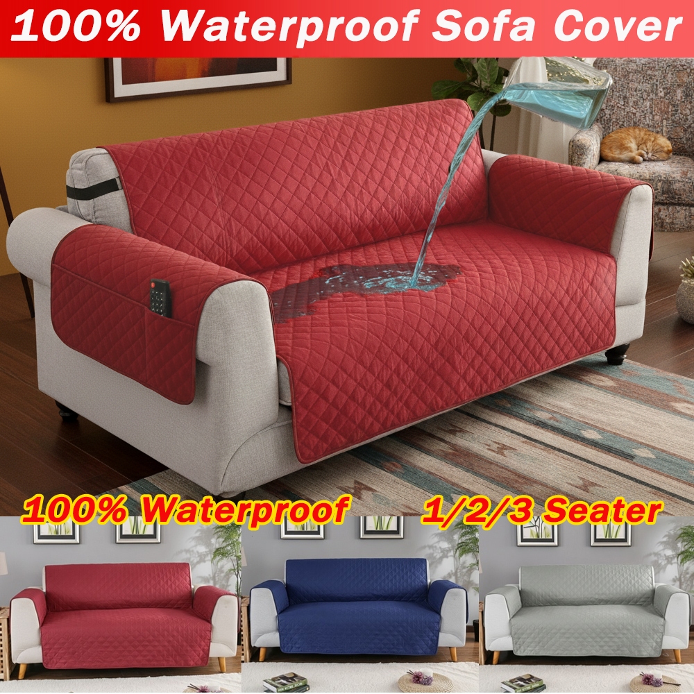 Waterproof Sofa Cover 3 Seater