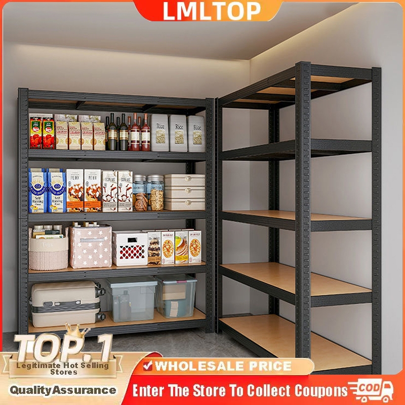 3/4/5/6 Layer Metal Steel Boltless Organizer Rack Adjustable Height ...