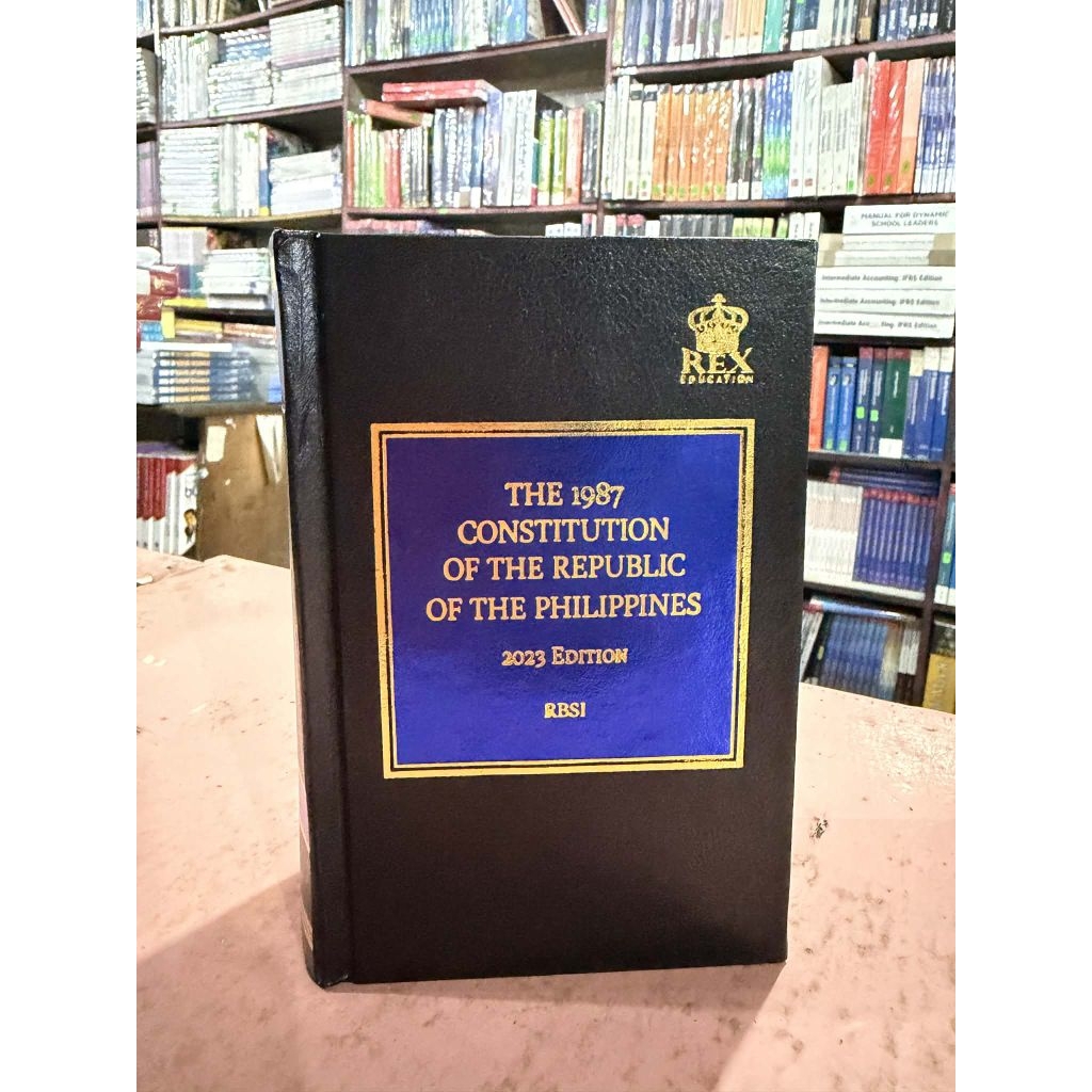 Codal The 1987 Constitution of the Republic of the Philippines 2023 by ...