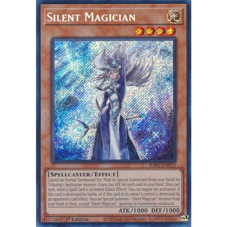Silent Magician | RA02-EN012 | Secret Rare | Shopee Philippines
